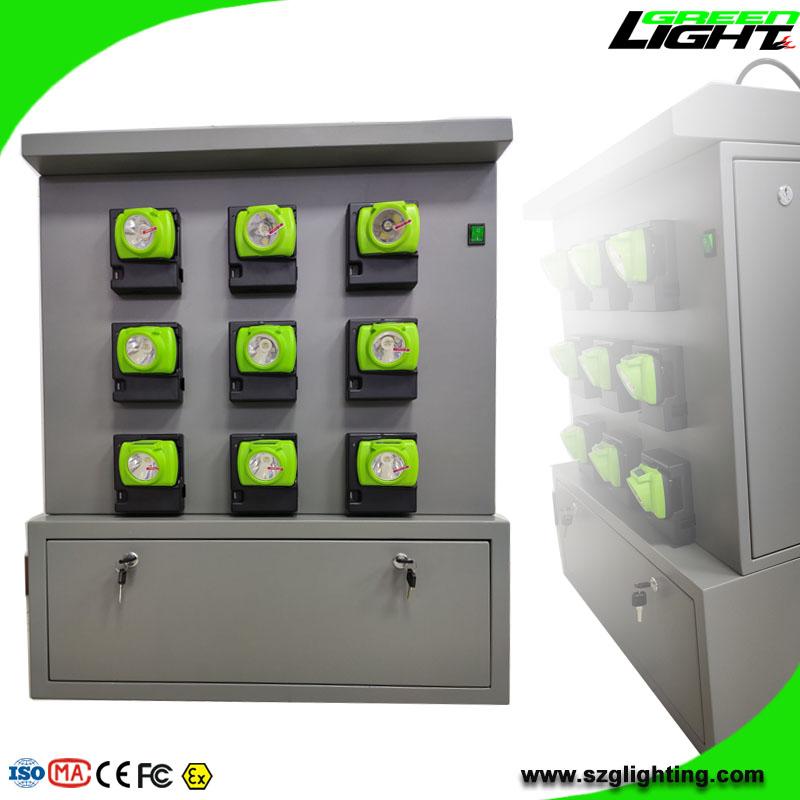 110V-240V 18 Units Double Side GLC-6 Cordless Cap Lamp Charging Rack ...