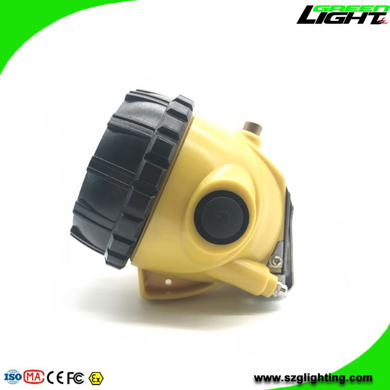 25000 Lux Waterproof Rechargeable SAMSUNG Battery LED Miner Cap Lamp ...