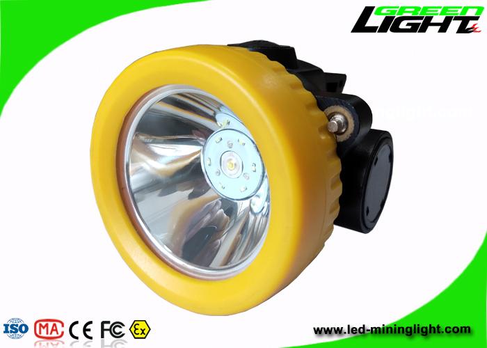 Waterproof 5000 Lux Rechargeable Cordless Cap Lamp 15hrs Portable ABS ...