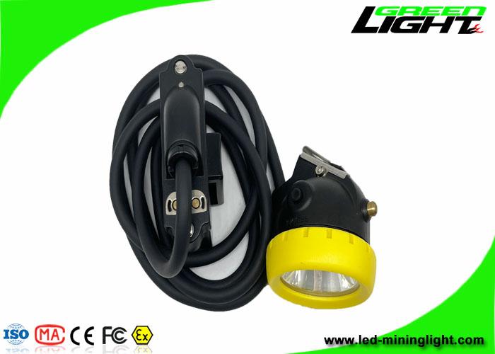 10000 Lux LED Corded Cap Lamp 16 hrs Working Time With USB Charging ...