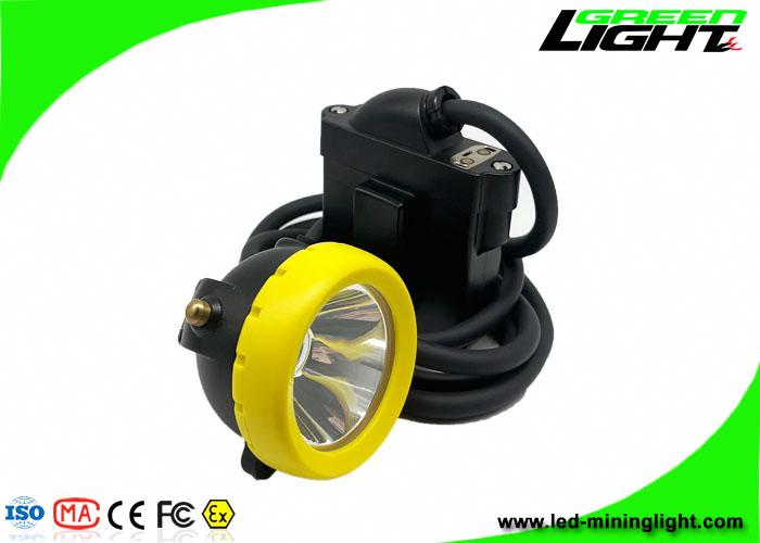 10000 Lux LED Corded Cap Lamp 16 hrs Working Time With USB Charging ...