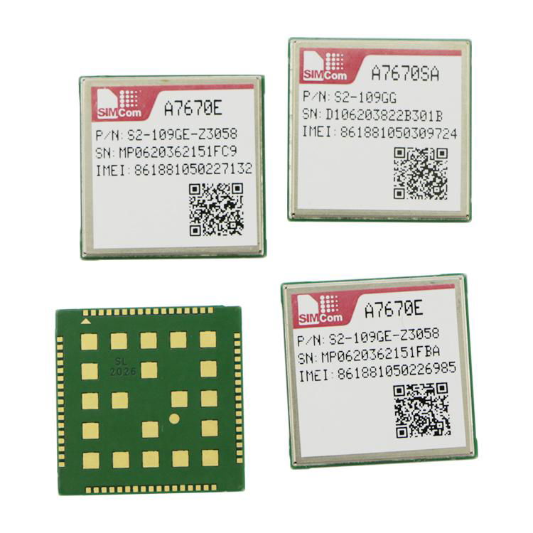 A7670SA A7670E A7670C SIMCOM 4G LTE模块 - 广东省 - 生产商 - 产品目录 - GPS GSM LTE