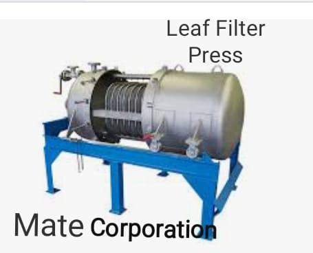Filter Press , Leaf Filter Press - Pakistan - Manufacturer - Product