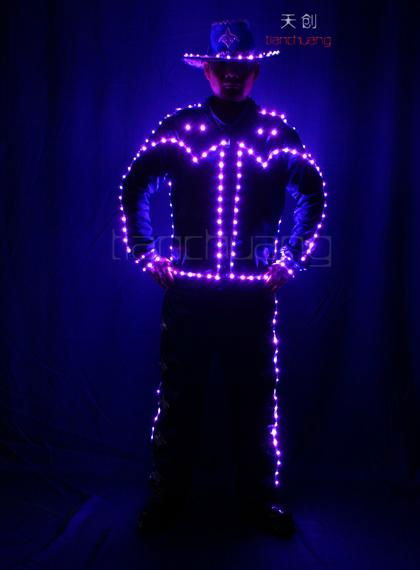 Programmable LED Light Tron Dance Suit - TC-0141 - Tianchuang (China ...