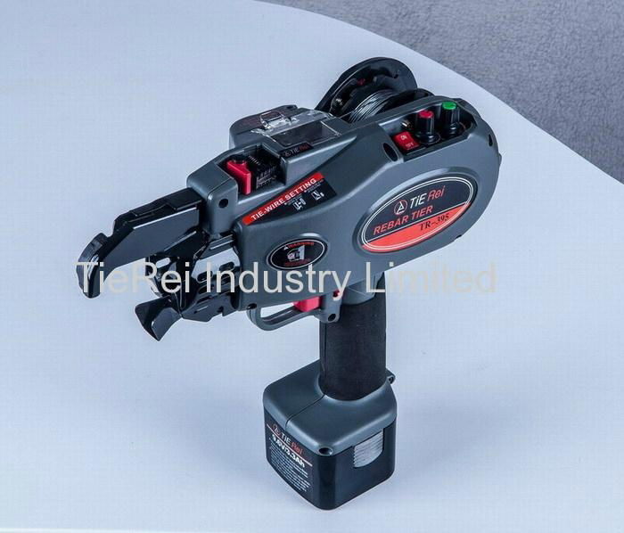 Battery operated Rebar tying machine TR395 rebar tier tools - TieRei ...