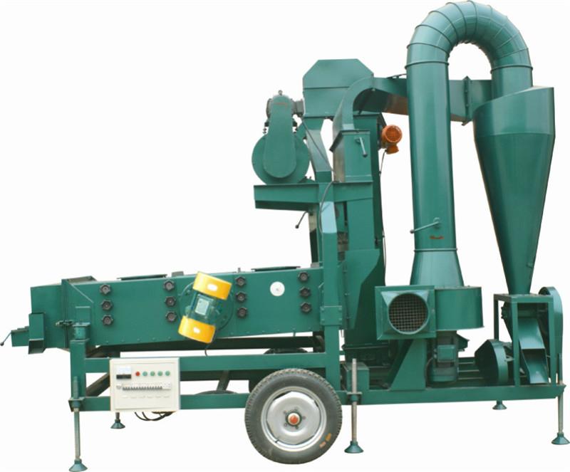 5XZC-5CDH seed cleaner and grader with wheat huller - SYNMEC (China ...