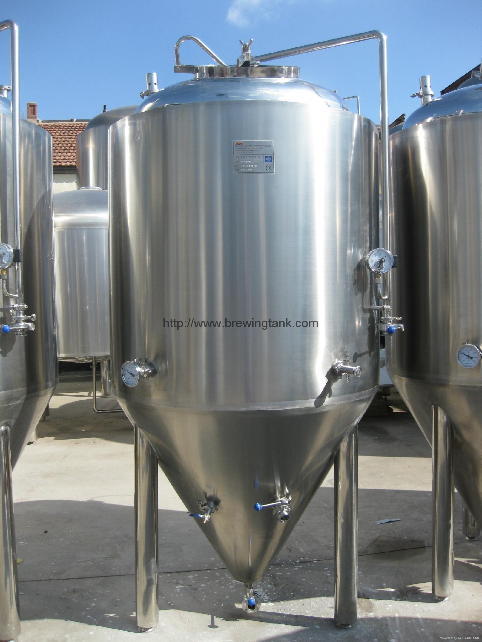 1000L Beer fermenter vessel, fermentation tank for sale - China