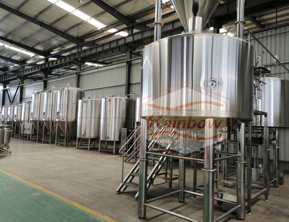 5000L Beer brewery equipment, brewing system, factory beer plant ...