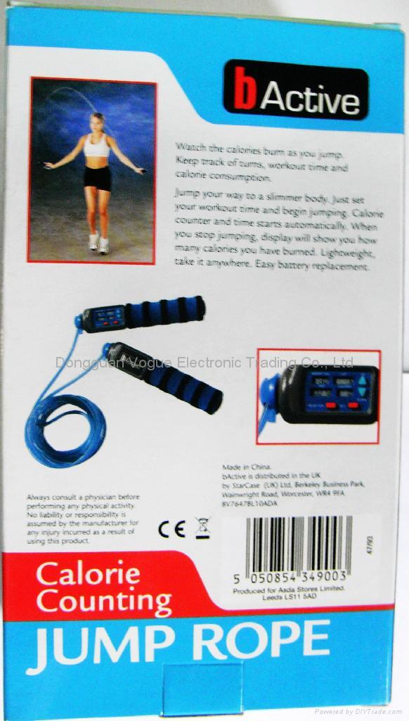 POWER JUMP Calorie Counting Jump Rope - OK-168 - Rowgee (China ...