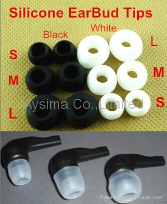 silicone / rubber in-ear eartips - OEM (China Manufacturer) - Earphone ...