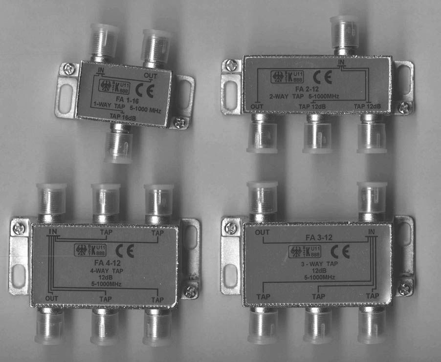splitter and taps, power insert - SUMLO (China Manufacturer) - Radio TV ...