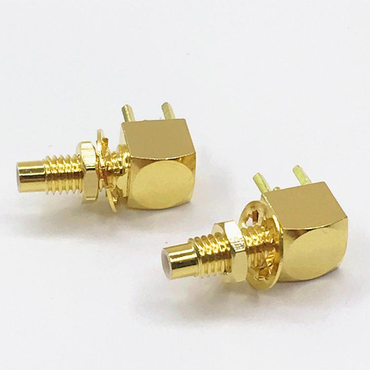 SMC Male Right Angle PCB Connector - SMC-JWE-025 - Futai (China ...