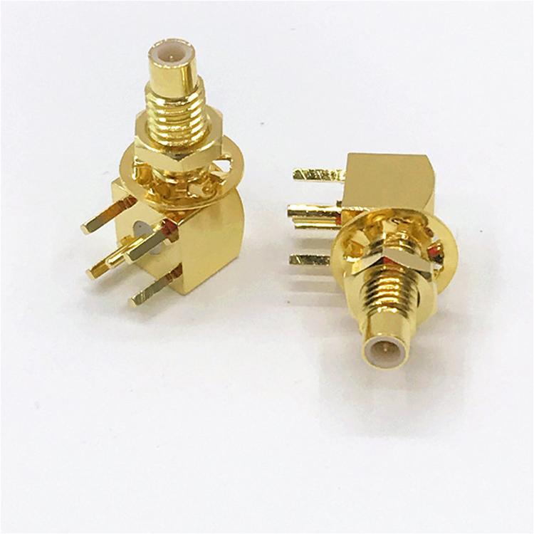SMC Male Right Angle PCB Connector - SMC-JWE-025 - Futai (China ...