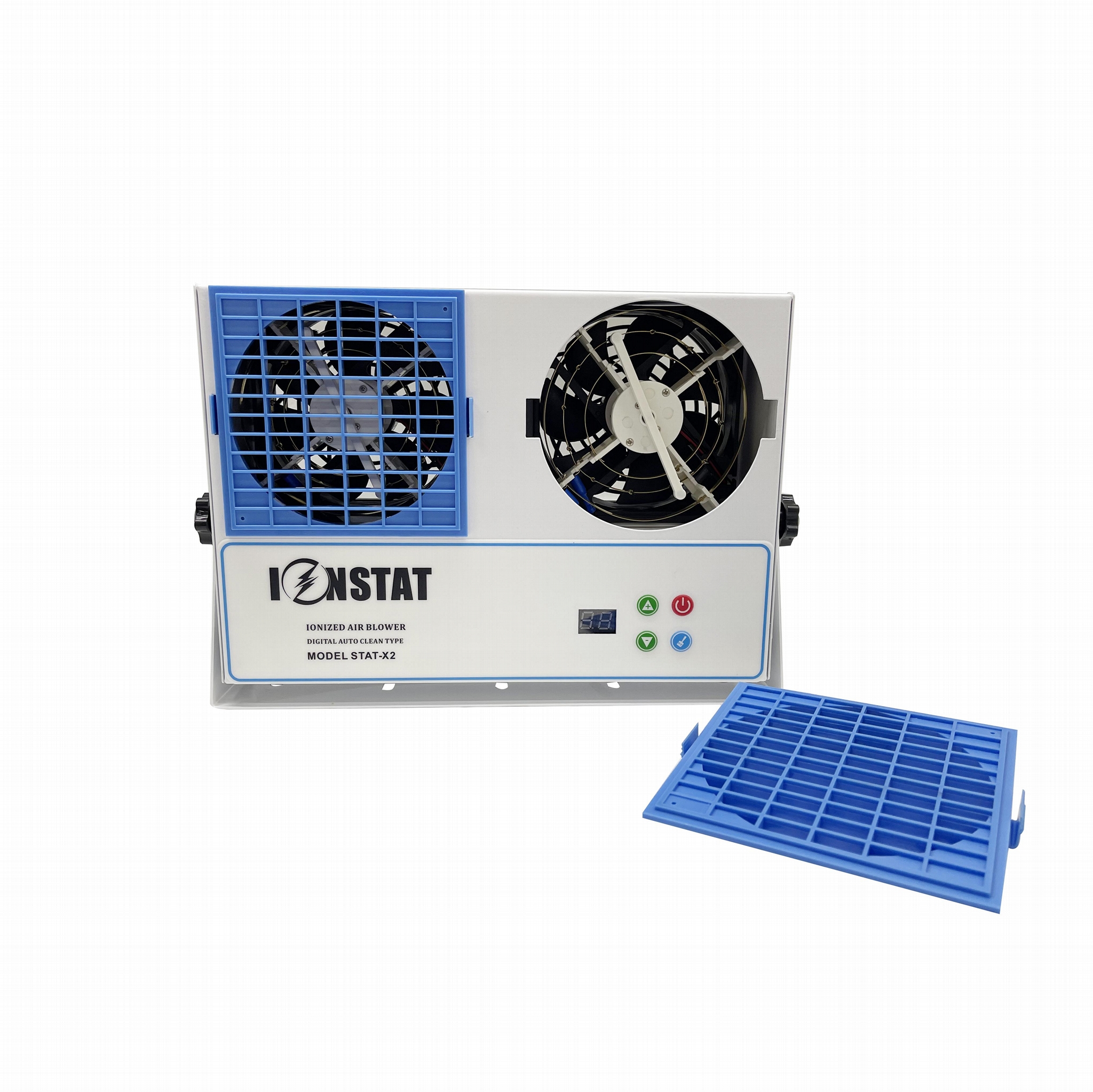 STAT-X2 NEW Auto Clean 2 Fans Ionizer static eliminator Ionizing air ...