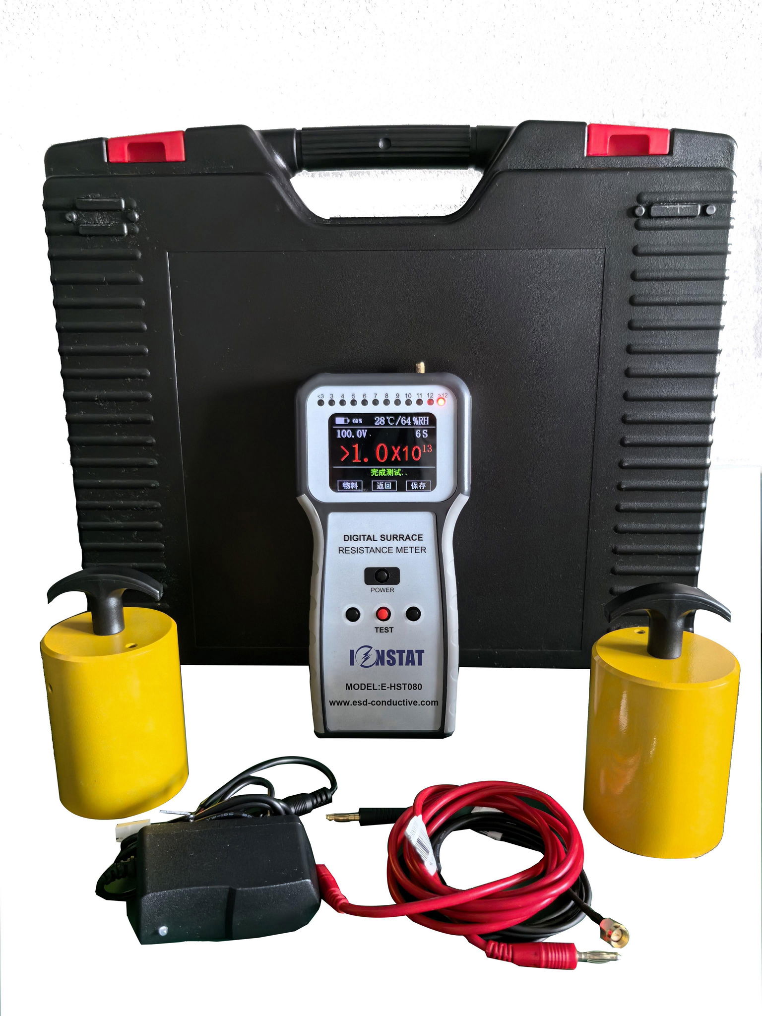 E-HST080 High Accuracy Digital Surface Resistance meter - IONSTAT ...