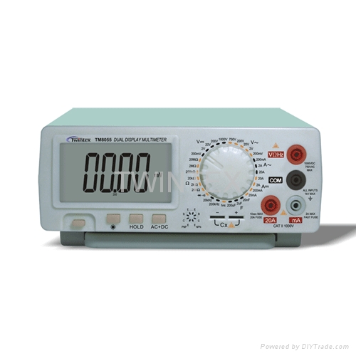 Bench Digital Multimeter TM-8055 - Twintex (Taiwan Manufacturer ...