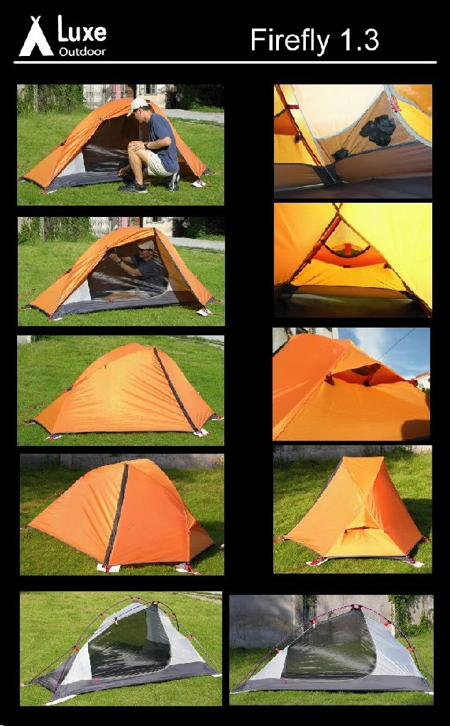 Firefly Tent-single person aluminium pole - Luxe (Hong Kong Services or ...