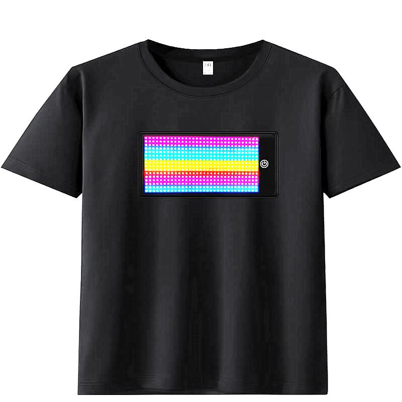 Programmable Bluetooth LED Screen Shirt - Lighted-Glow (China ...