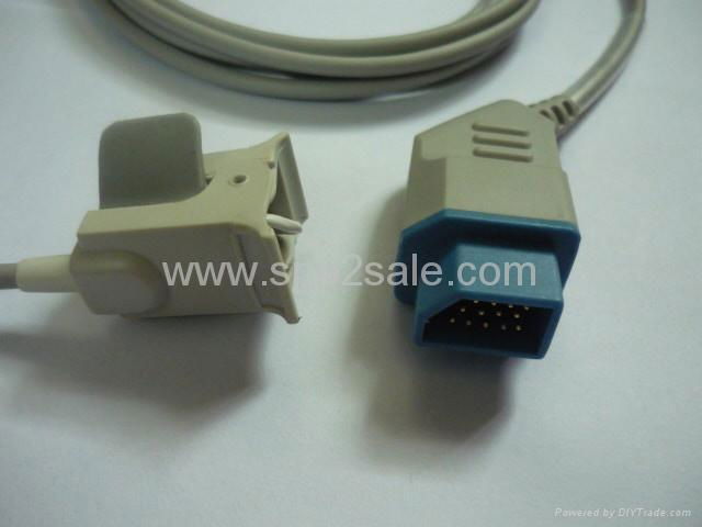 Nihon Kohden TL-201T Adult Finger Clip Spo2 Sensor - OEM P/N：TL-210T ...