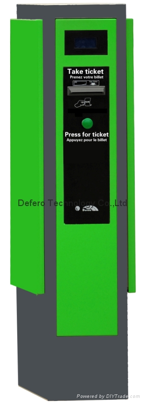 High quality ticket vending machine parking automatic ticket dispenser ...
