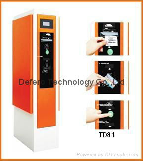 High quality ticket vending machine parking automatic ticket dispenser ...