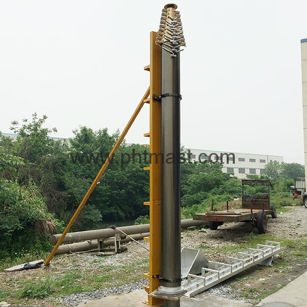 25m Locking Pneumatic Telescopic Masts- 100kg head loads - PHT-90A10250 ...