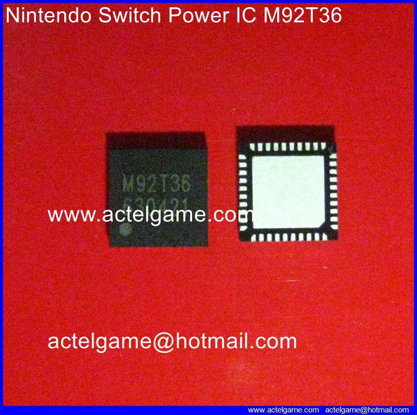 Nintendo Switch IC M92T36 M92T17 M92T55 M92T18 BQ24193 PI3USB30532Z ...