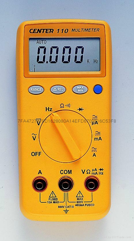 CENTER 110-Digital Multimeter (Taiwan Manufacturer) - Electronic ...