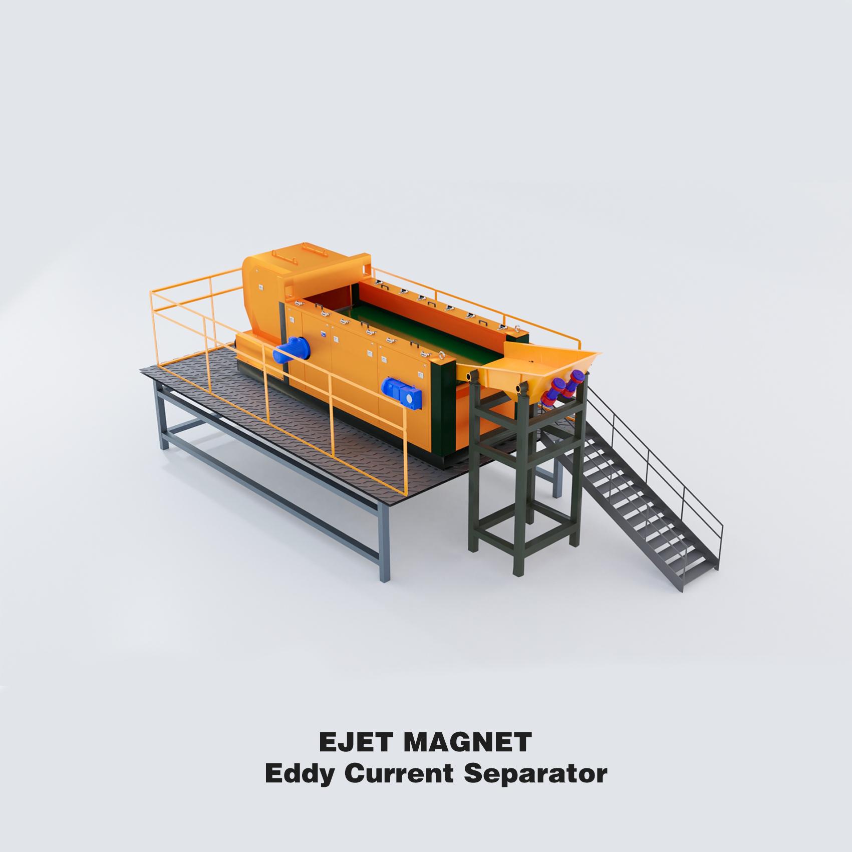 Metal sorting machine scrap steel crushing tailings industrial waste ...