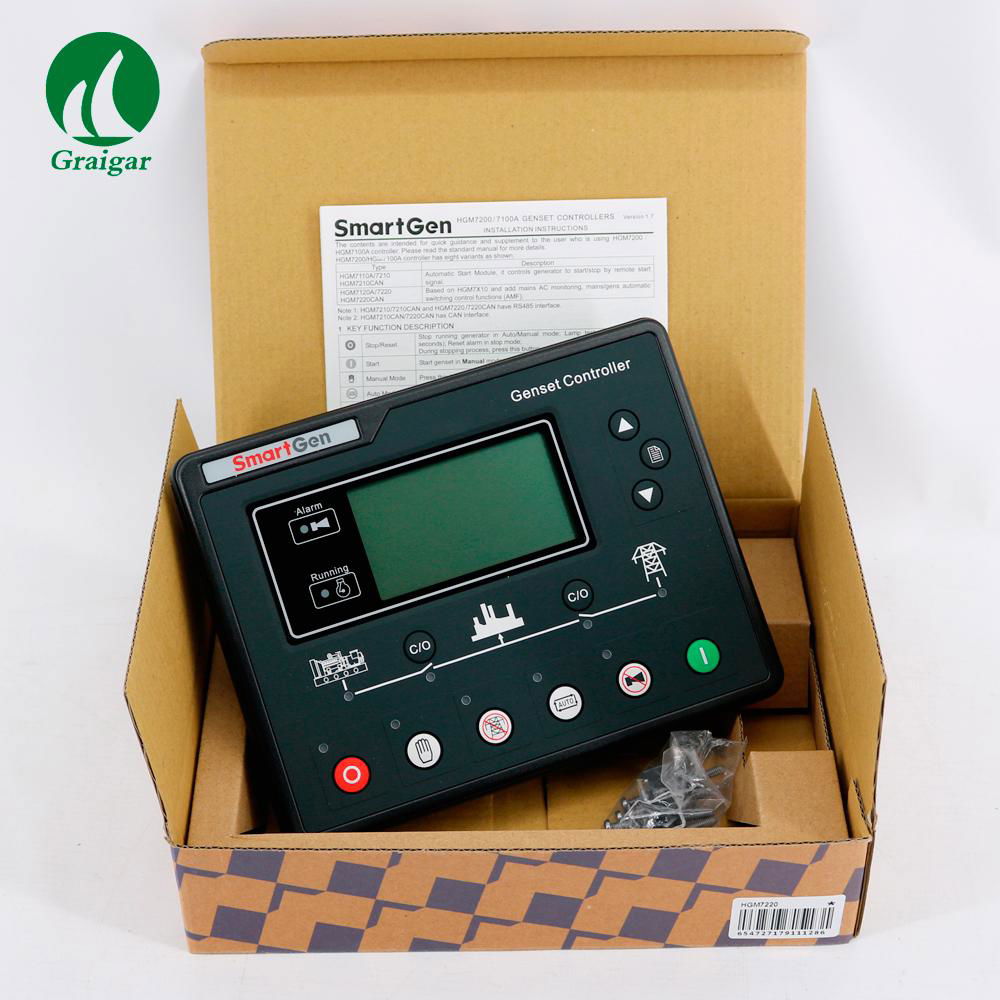 Smartgen HGM7220 Generator Controller Control Panel Auto Start Module (China Manufacturer ...