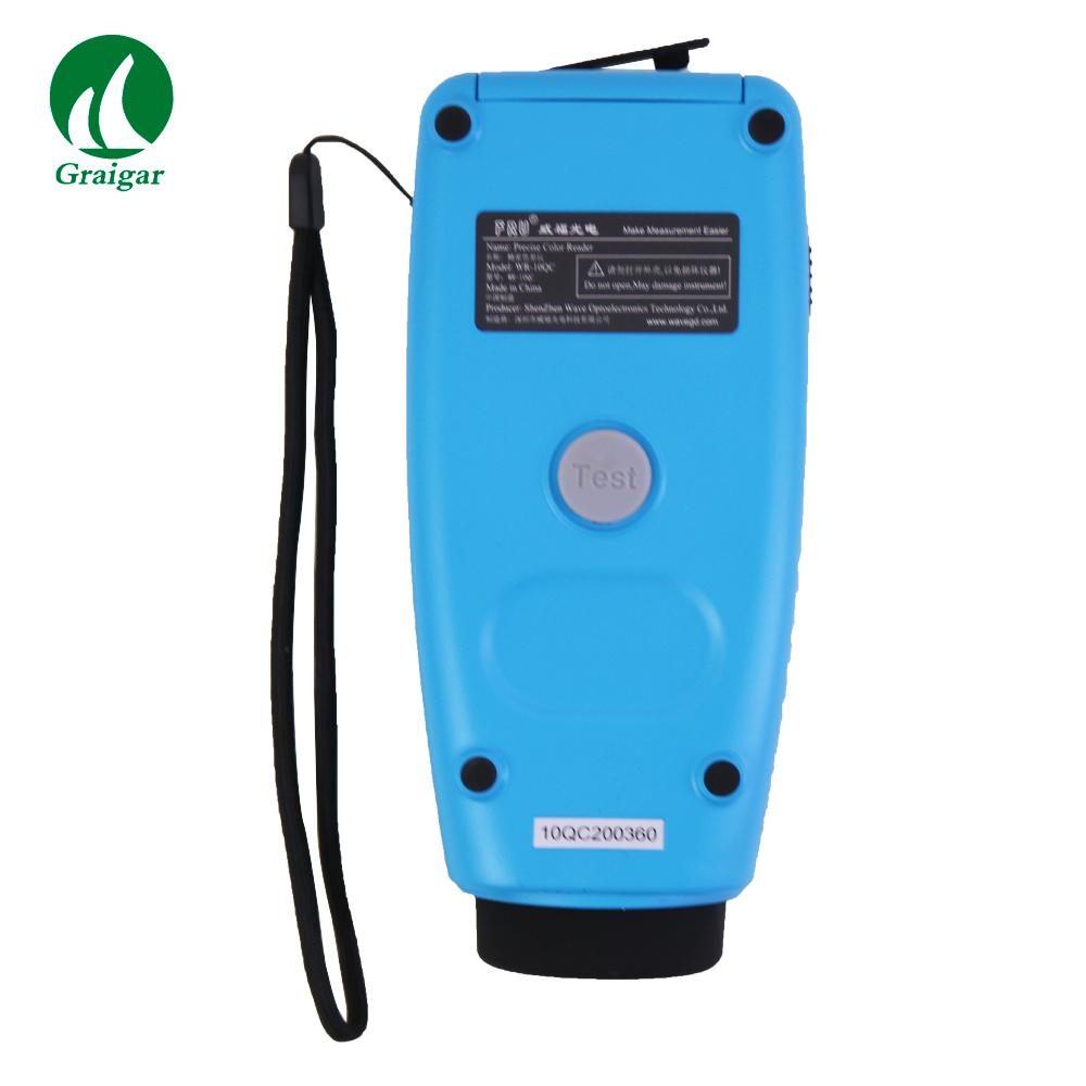 WR10QC Hand-held Colorimeter Color Meter Measurement Interval 1 Sec ...