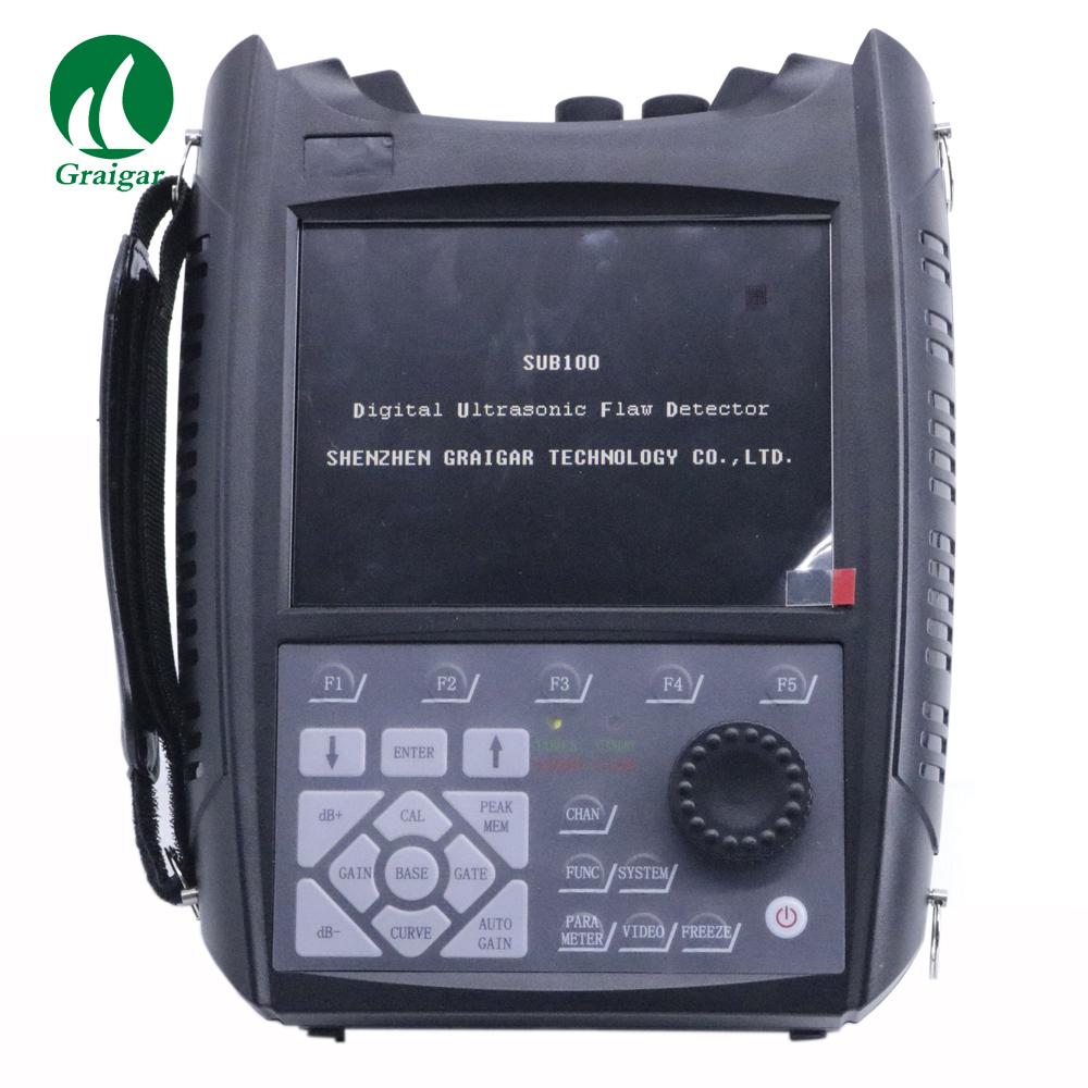 SUB100 Portable Digital Ultrasonic Flaw Detector Scan Range 0~10000mm ...