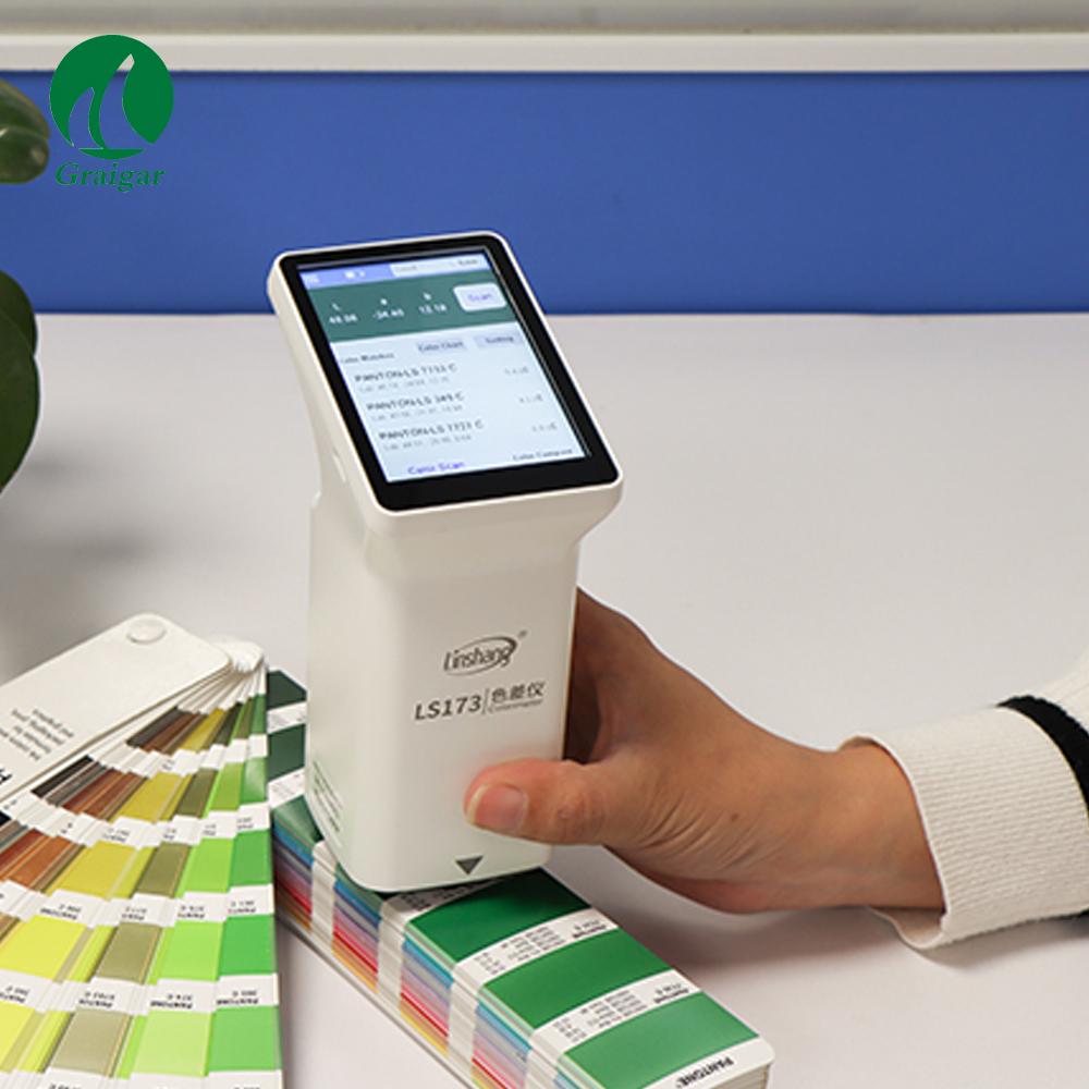 LS173 Portable Multifunctional Colorimeter D/8 Touch Scree Color ...