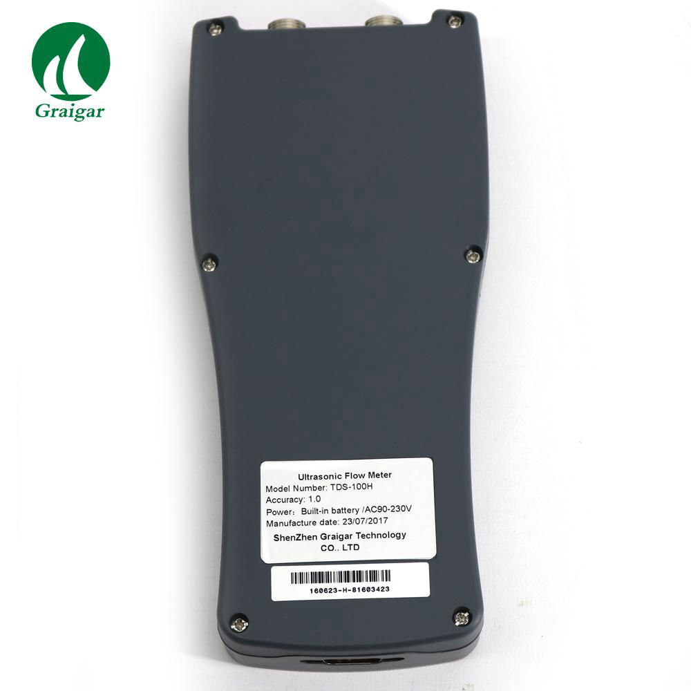 TDS-100H-M2 Portable Ultrasonic Flowmeter Liquid Flow Meter with M2 Transducer M - GRAIGAR ...