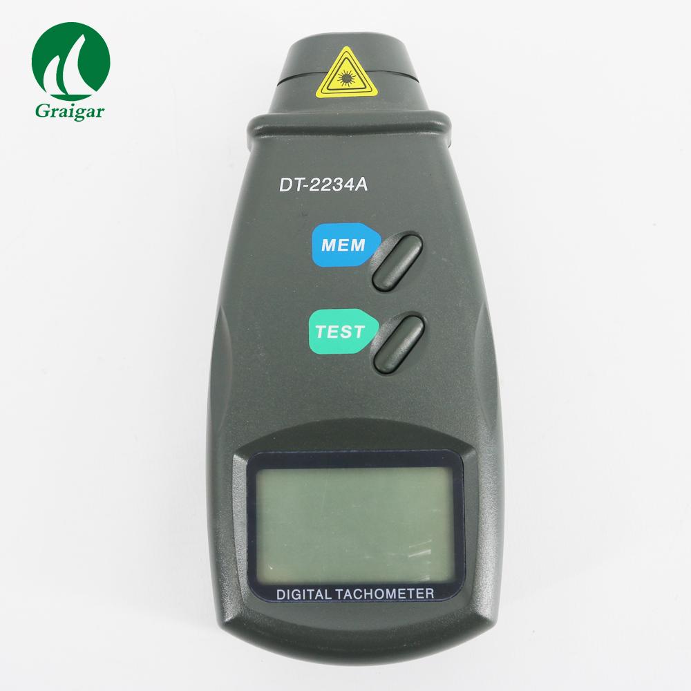 Photo Tachometer(laser) DT2234A/B/C 2.5~99999 RPM Photoelectric tach ...