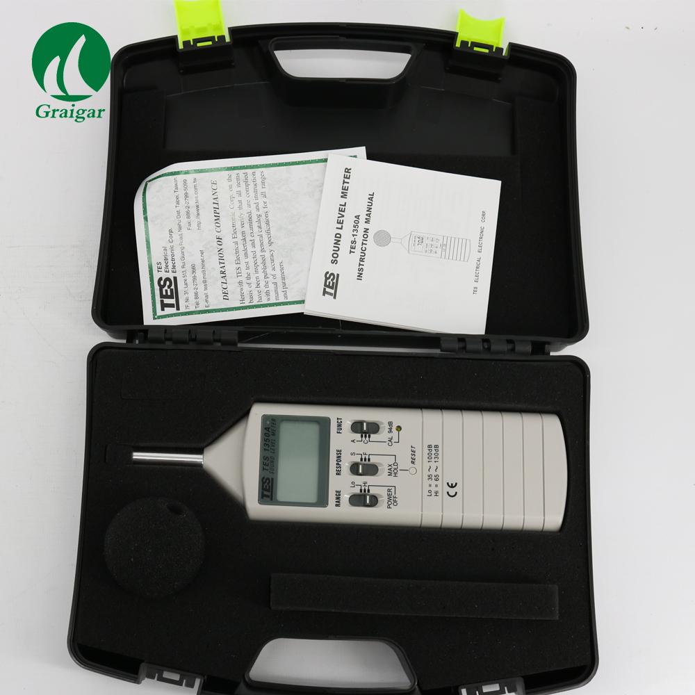 TES-1350A Reliable in Quality Digital Sound Level Meter Sound Analyzer ...