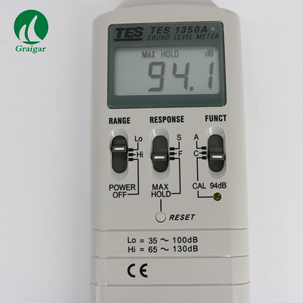 TES-1350A Reliable in Quality Digital Sound Level Meter Sound Analyzer ...