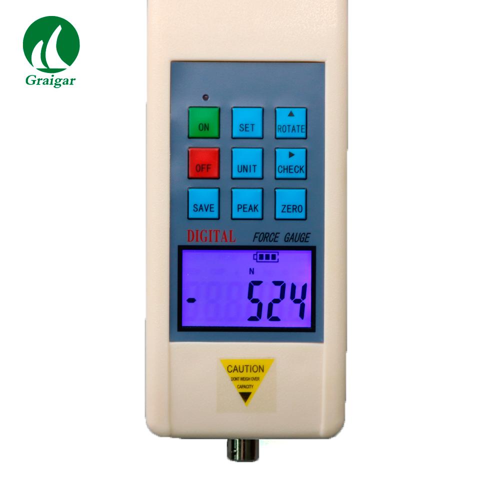 HF-2K High Precision Digital Push Pull Force Gauge Showing Test