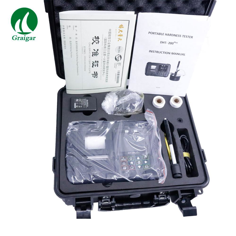 Hardness Tester DHT-200plus Durometer Color LCD Display Built In Mini ...