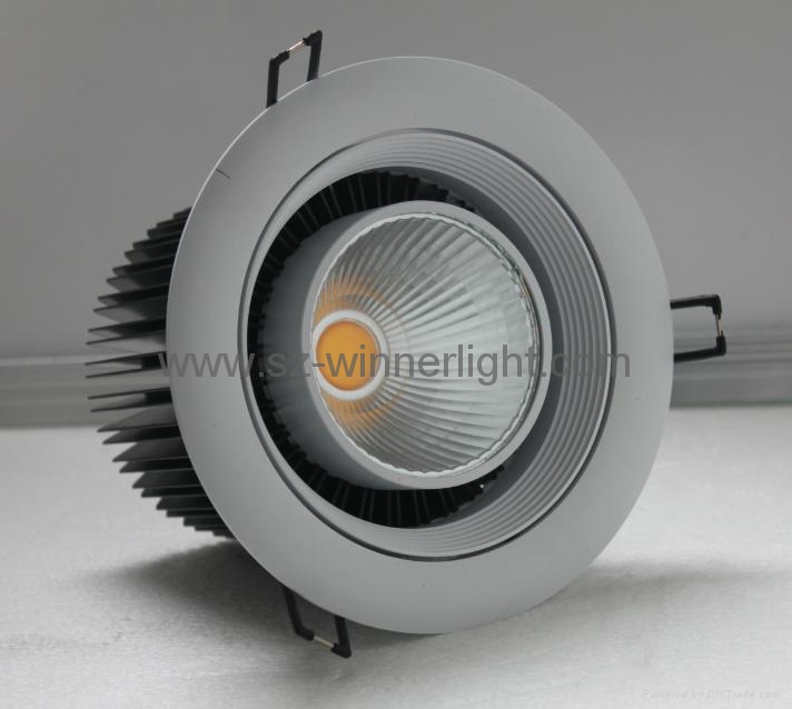 25W COB LED downlight Cut out 110mm - 25W downlight - winner light ...