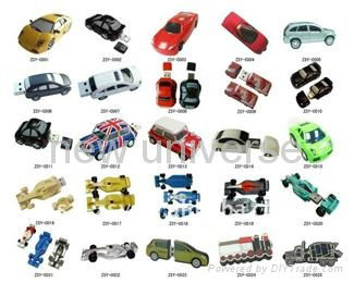 Popular Models Car Shaped USB Drives Memory Sticks - USB-03 - OEM ...