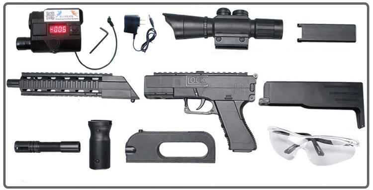 600ft Laser Tag Transformation Assault Rifle Professional Editable ...