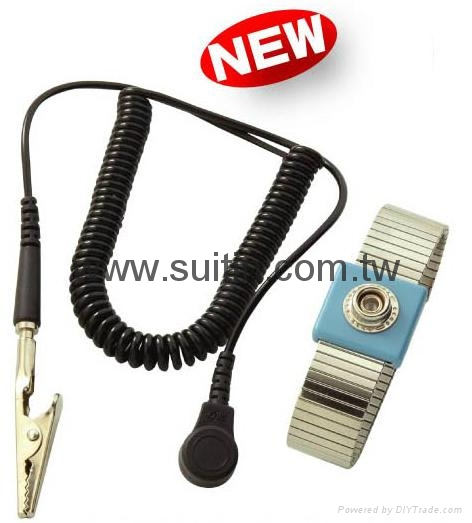 Metal Wrist Strap ESD Wrist Band - SI-109 - SUIT IN (Taiwan ...