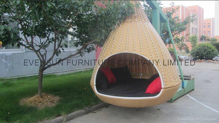 Rattan wicker hammock - J-22601 - JUSTCOOL (China Trading Company ...