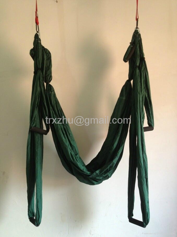 Inversion Sling - Yoga Swing - yoga swing - Deluxe Aerial Yoga Hammock ...