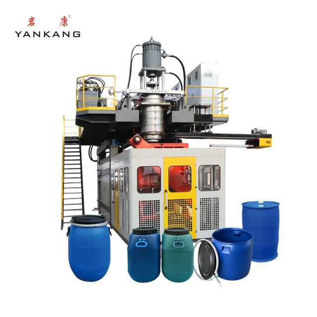 220L HDPE Double Ring Drum Extrusion Blow Molding Making Machine for Sale - YK 200L-2layer ...