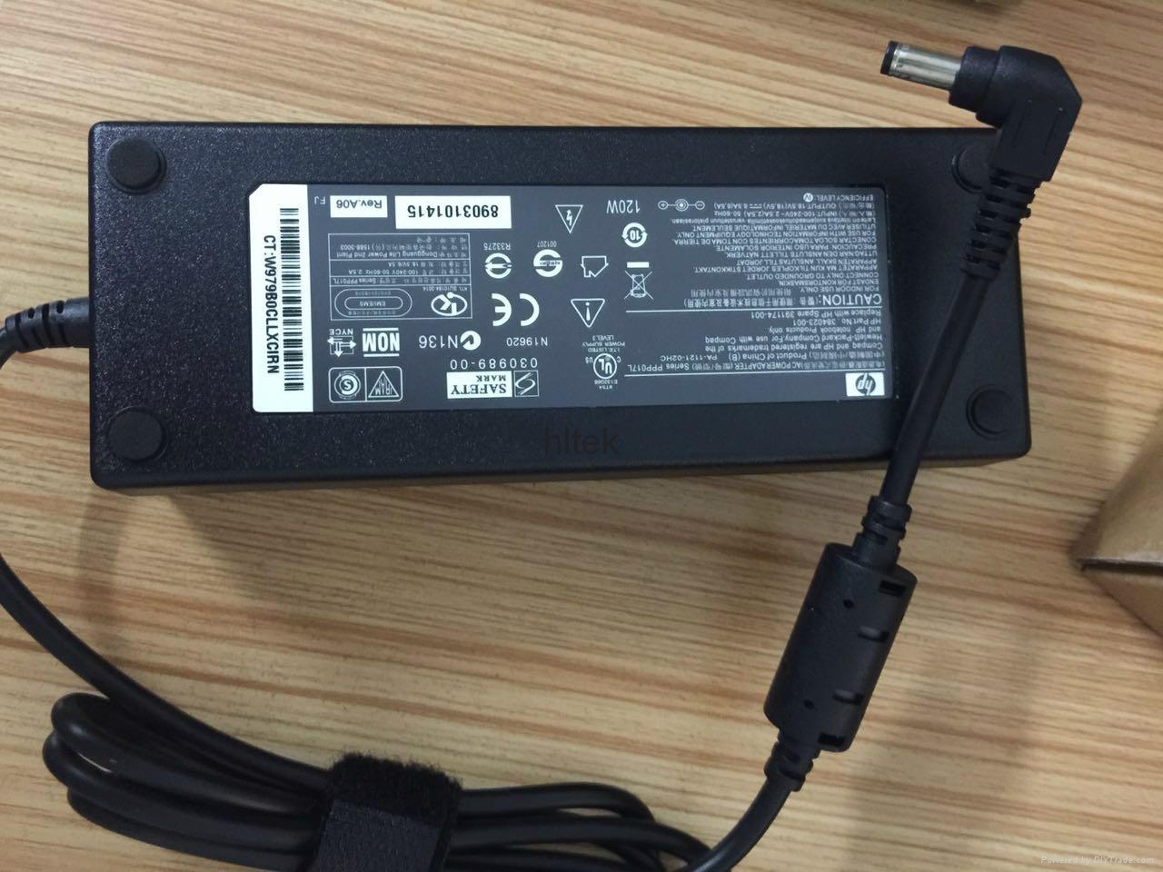 Laptop Power Adapter for HP/Compaq laptops 120W 18.5V6.5A - 18.5V6.5a ...