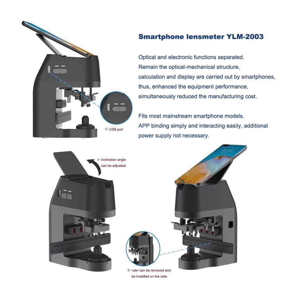 Smartphone lensmeter YLM-2003 (China Manufacturer) - Optical Lens ...