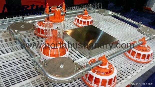 Feeding pan system for poultry farm equipment - NORTH HUSBANDRY (China ...