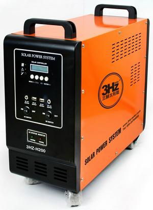 Solar power independent generator system - 3HZ-H200 - 3HZ (China ...